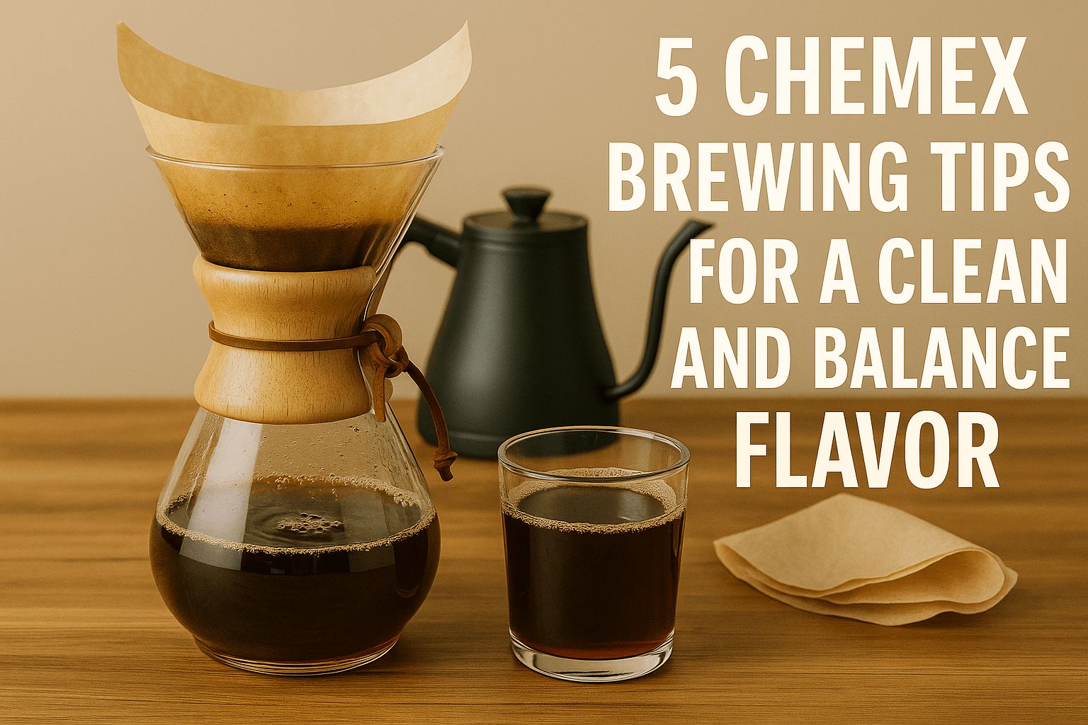 5 Chemex Brewing Tips For A Clean And Balanced Flavor - I Love Typing