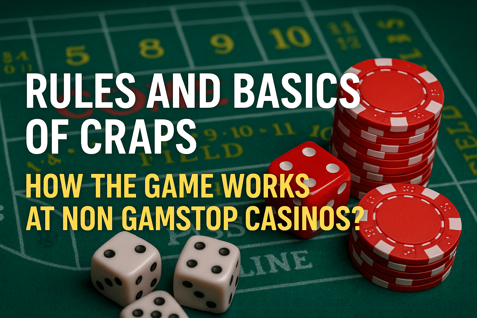 Rules and Basics of Craps: How the Game Works at Non GamStop Casinos ...